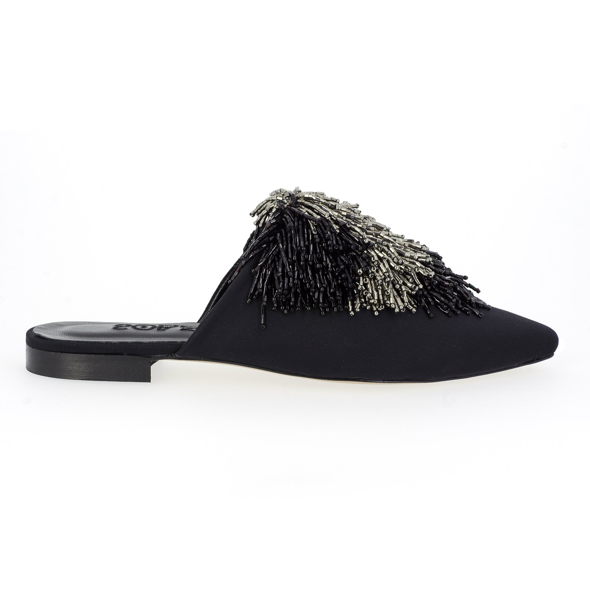 Gatsby Silk-Satin Slippers – sobehandmade